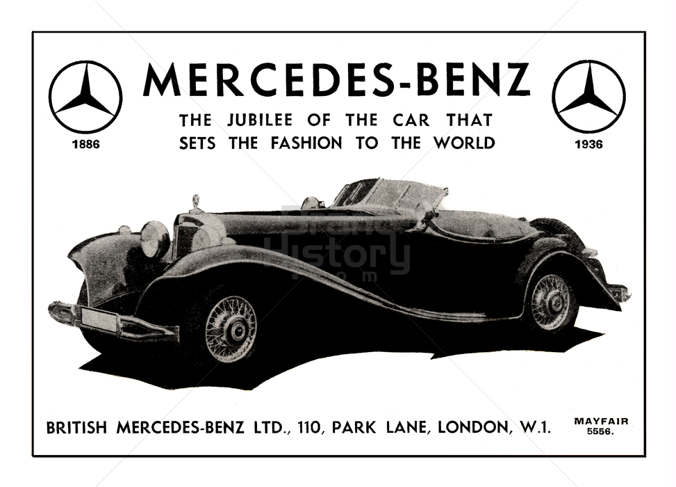 Mercedes-Benz - THE JUBILEE OF THE CAR THAT SETS THE FASHION TO THE ...