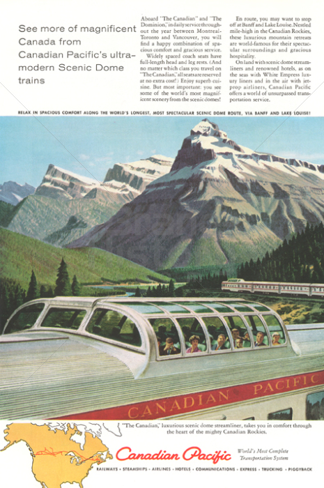 CANADIAN PACIFIC - World's Most Complete Transportation System. | Brand ...