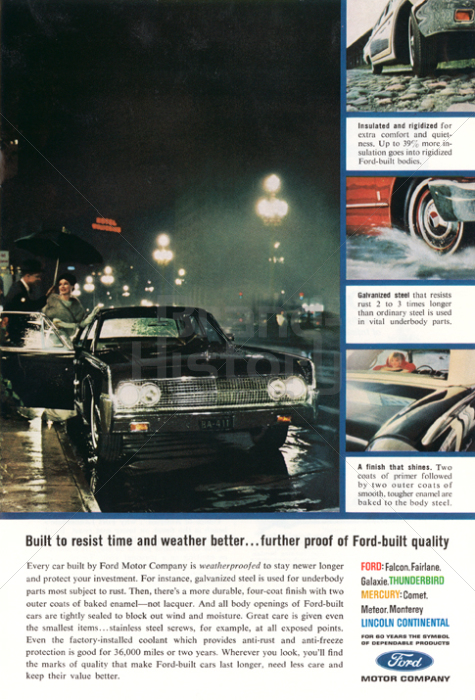 Ford - Built to resist time and weather better . . . | Brand-History