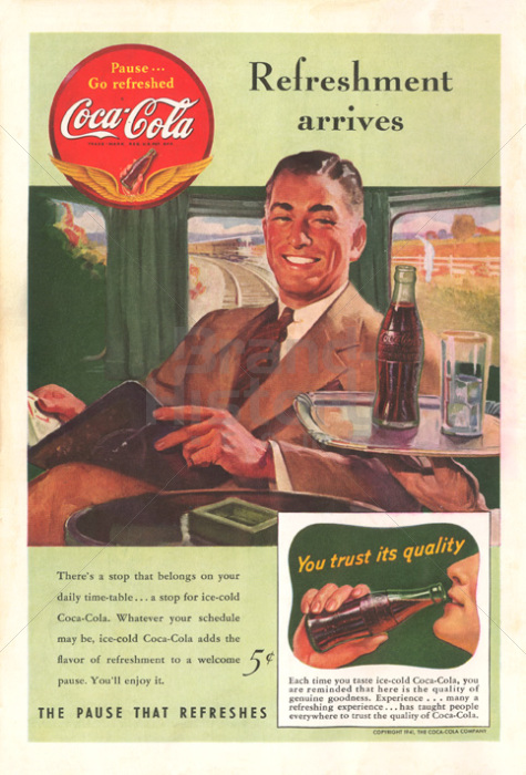 COCA-COLA - Refreshment arrives. | Brand-History