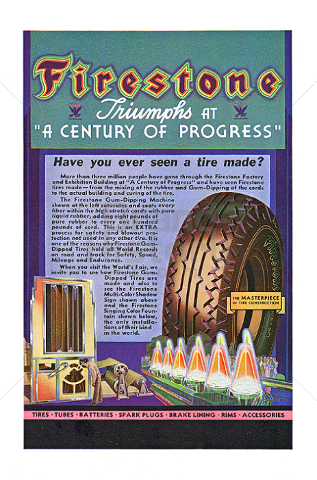 Firestone - Have you ever seen a tire made? | Brand-History