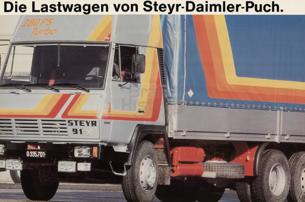 Steyr-Daimler-Puch AG - Wer bringt das Gemüse auf den Markt? | Brand ...