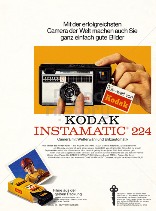 KODAK - Mit der erfolgreichsten Camera der Welt machen auch Sie ganz ...