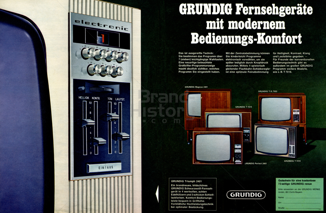 GRUNDIG - GRUNDIG Fernsehgeräte mit modernem Bedienungs-Komfort ...