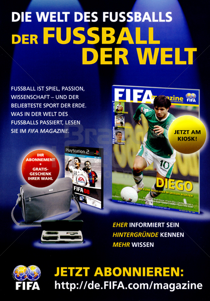 FIFA magazine - DIE WELT DES FUSSBALLS. DER FUSSBALL DER WELT. | Brand ...