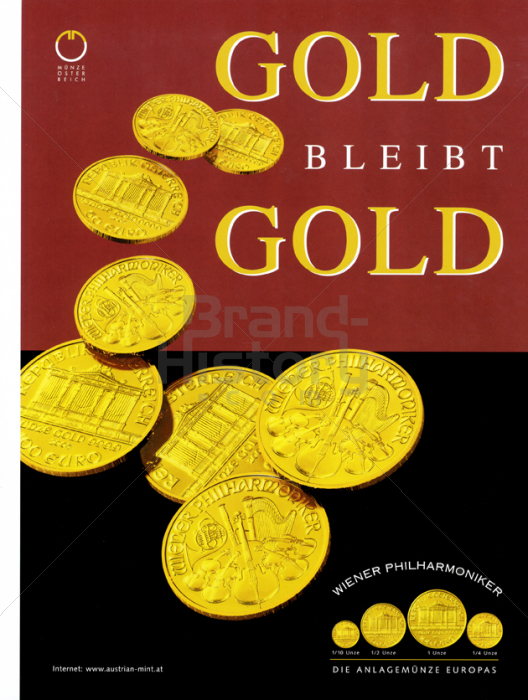 MÜNZE ÖSTERREICH - DIE ANLAGEMÜNZE ÖSTERREICH · GOLD BLEIBT GOLD ...
