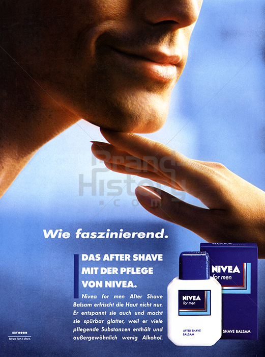 NIVEA - Wie faszinierend. DAS AFTER SHAVE MIT DER PFLEGE VON NIVEA. BDF ...