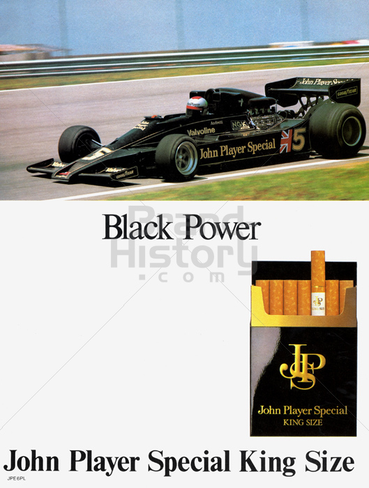 John Player Special - Black Power (Sujet "Mario Andretti"). | Brand-History