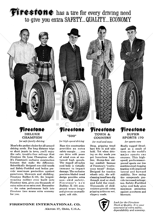 Firestone - Firestone has a tire for every driving need to give you ...