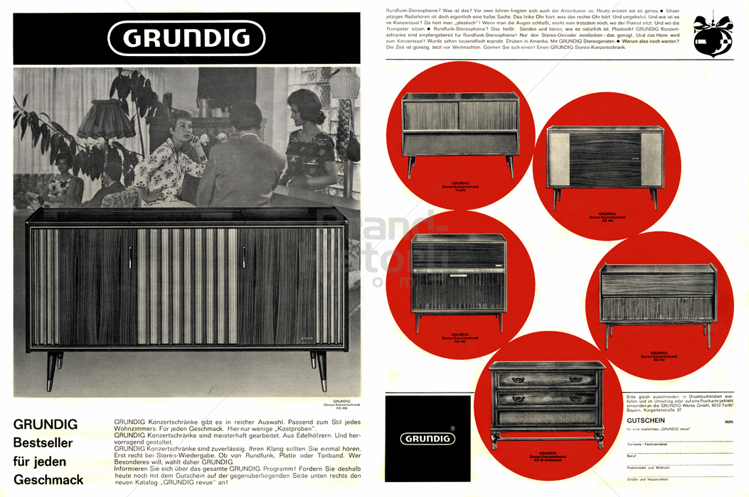 GRUNDIG - Bestseller für jeden Geschmack. | Brand-History