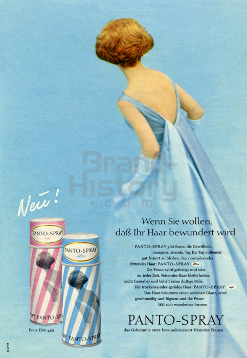 PANTO-SPRAY - Das Geheimnis stets bewundernswert frisierter Frauen ...