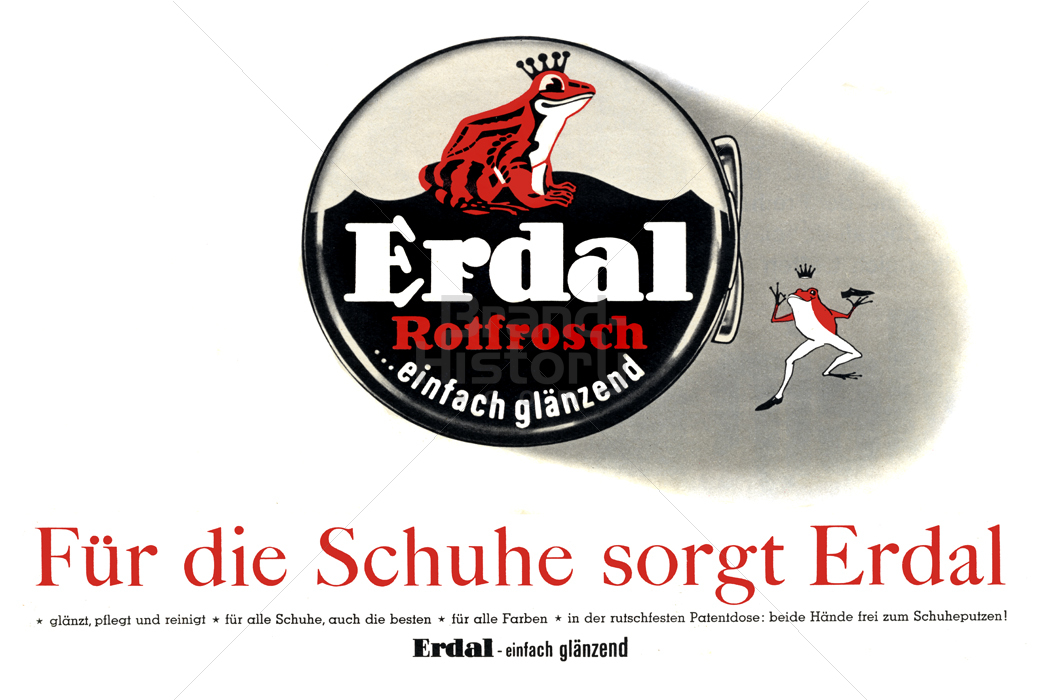 Erdal - Erdal Rotfrosch - Für alle Schuhe. Auch die besten. Erdal ...