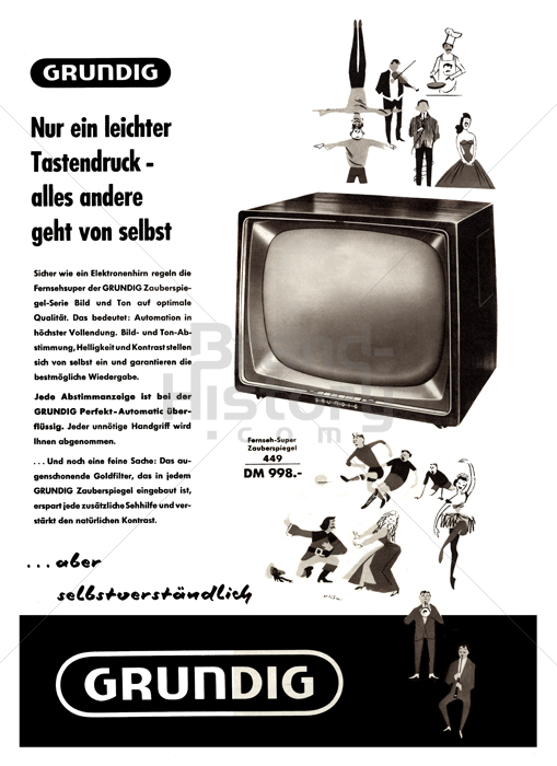 GRUNDIG - GRUNDIG · Nur ein leichter Tastendruck · alles andere geht ...