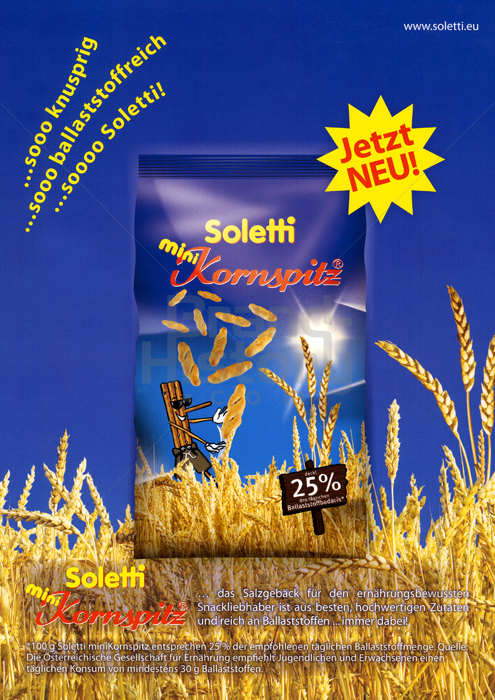Soletti - Soletti · Soletti mini Kornspitz . . . sooo knusprig ...