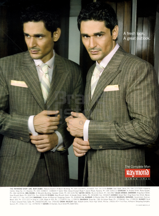 raymond - raymond · The Complete Man · SINCE 1925. A fresh look. A ...