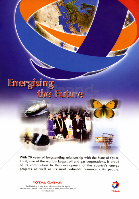 TOTAL - TOTAL QATAR · Energising the Future. | Brand-History