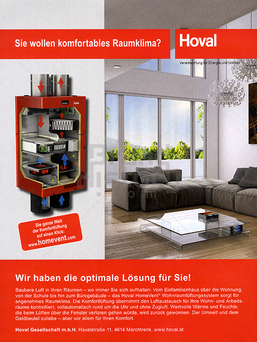 Hoval - Sie wollen komfortables Raumklima? Wir haben die optimale ...