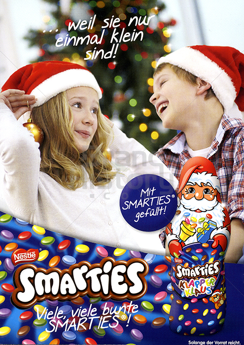 SMARTIES - . . . weil sie nur einmal klein sind! SMARTIES KLAPPER KLAUS ...