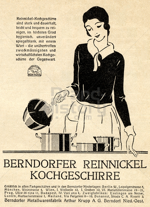 BERNDORF - BERNDORFER REINNICKEL KOCHGESCHIRRE sind stark und dauerhaft ...