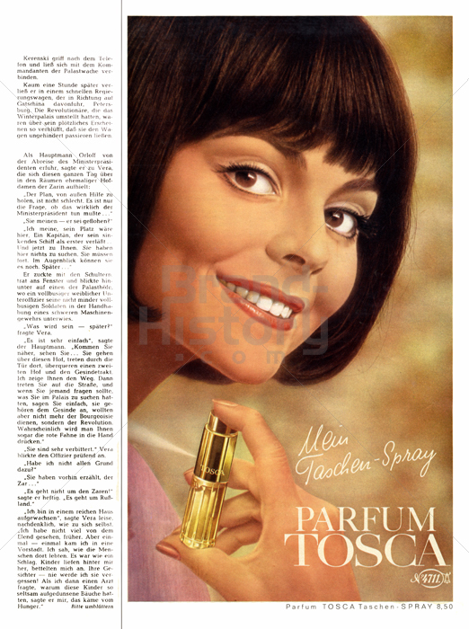 4711 - 4711 PARFUM TOSCA · Mein Taschen-Spray. | Brand-History